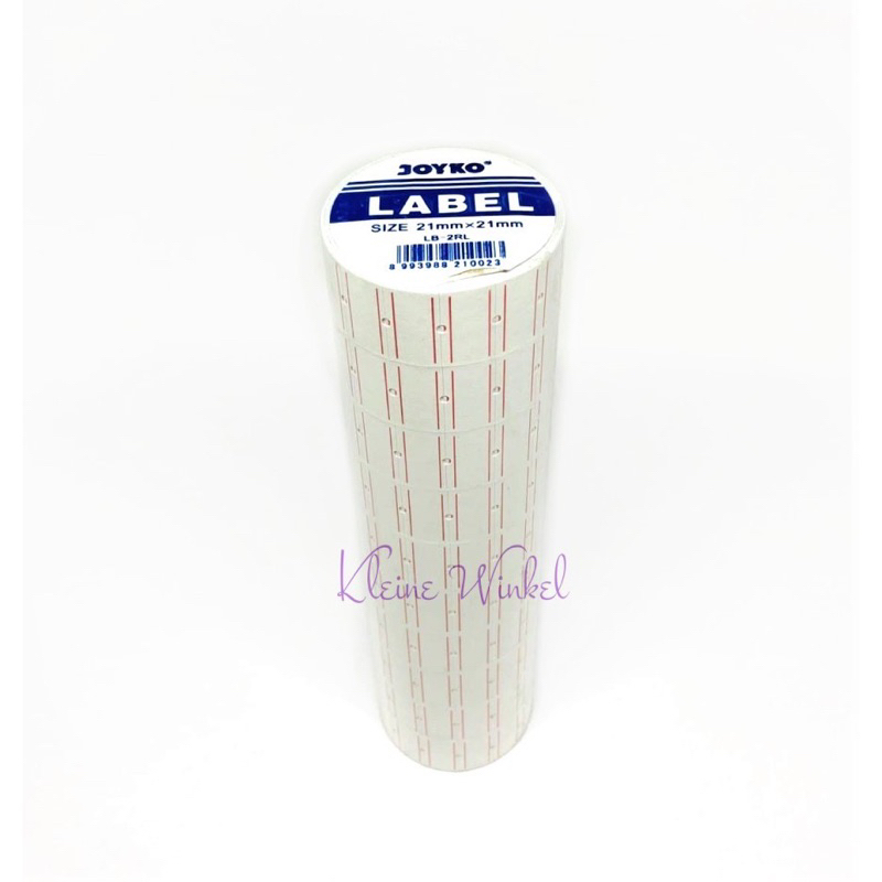 Jual Label Harga Roll 1 Line JOYKO isi 10 roll [ 1 SLOP ] | Shopee ...
