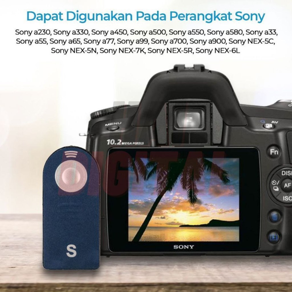 Jual Wireless IR Infra Red Remote Sony Alpha A6000 A6400 A7 Controller Camera Shutter DSLR ...