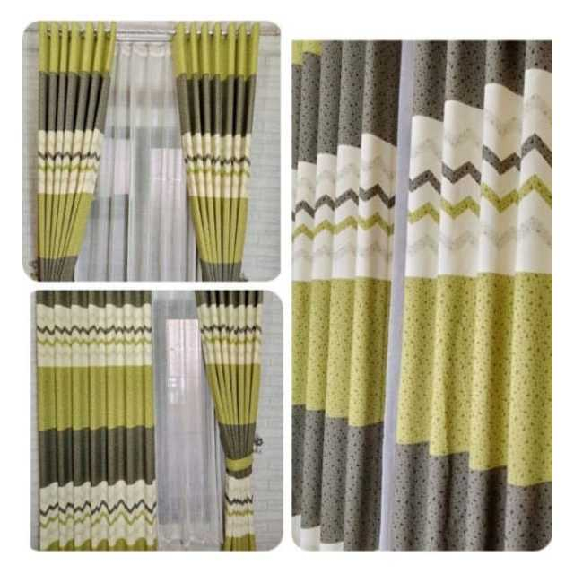 Jual Gordeng Jendela Gorden Pintu Hordeng Minimalis Tirai Murah Korden ...