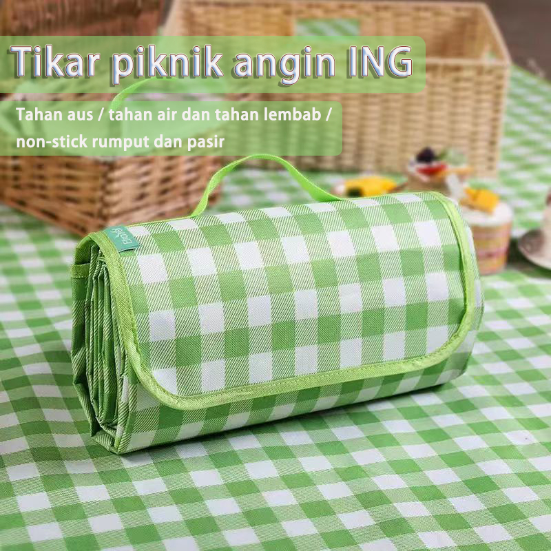 Jual 300*200cm Tikar Lipat/Tikar Piknik/ Alas Piknik /Tikar Pantai Anti ...