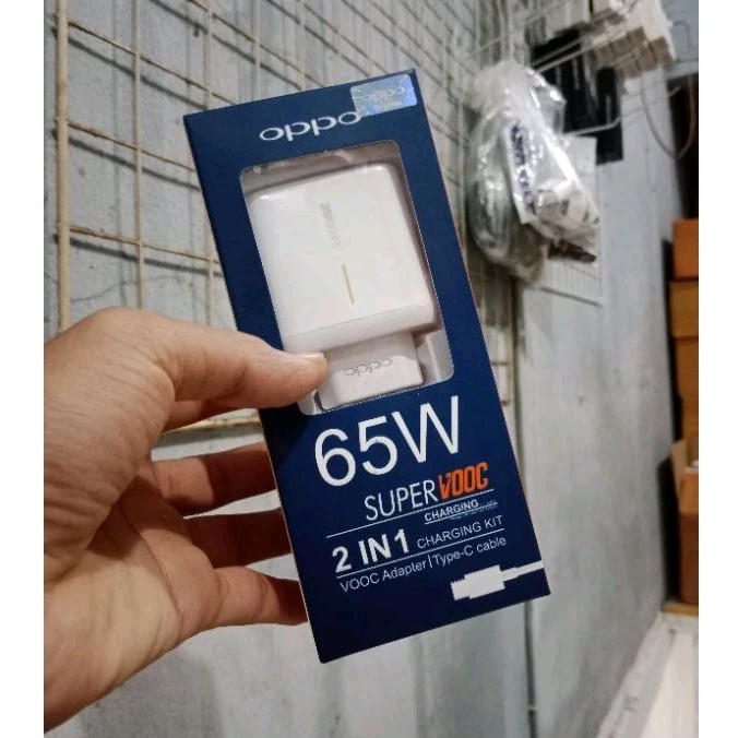 Jual CHARGER OPPO RENO 4 / FIND X2 PRO / FIND X / F17 PRO ORIGINAL (65W) | Shopee Indonesia