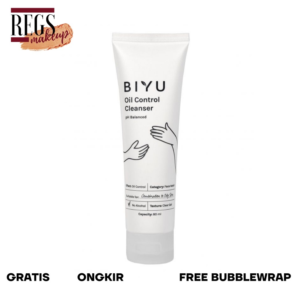 Jual Biyu Oil Control Cleanser 80ml PH Balanced | Shopee Indonesia