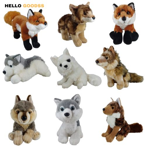 Jual BONEKA BINATANG PREMIUM ANJING HUSKY SERIGALA WOLF /RUBAH ARKTIK ...