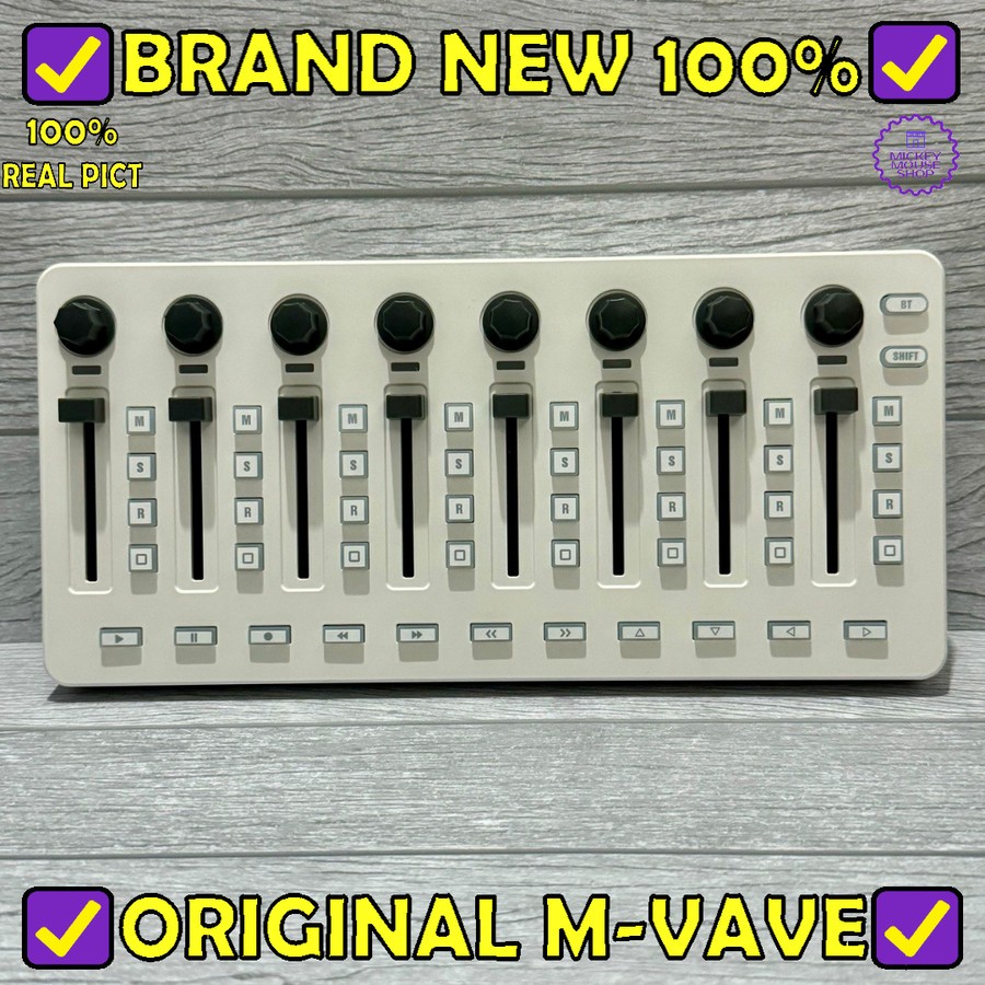 Jual M-VAVE SMC-MIXER Midi Controller Console 8 Encoder Portable ...