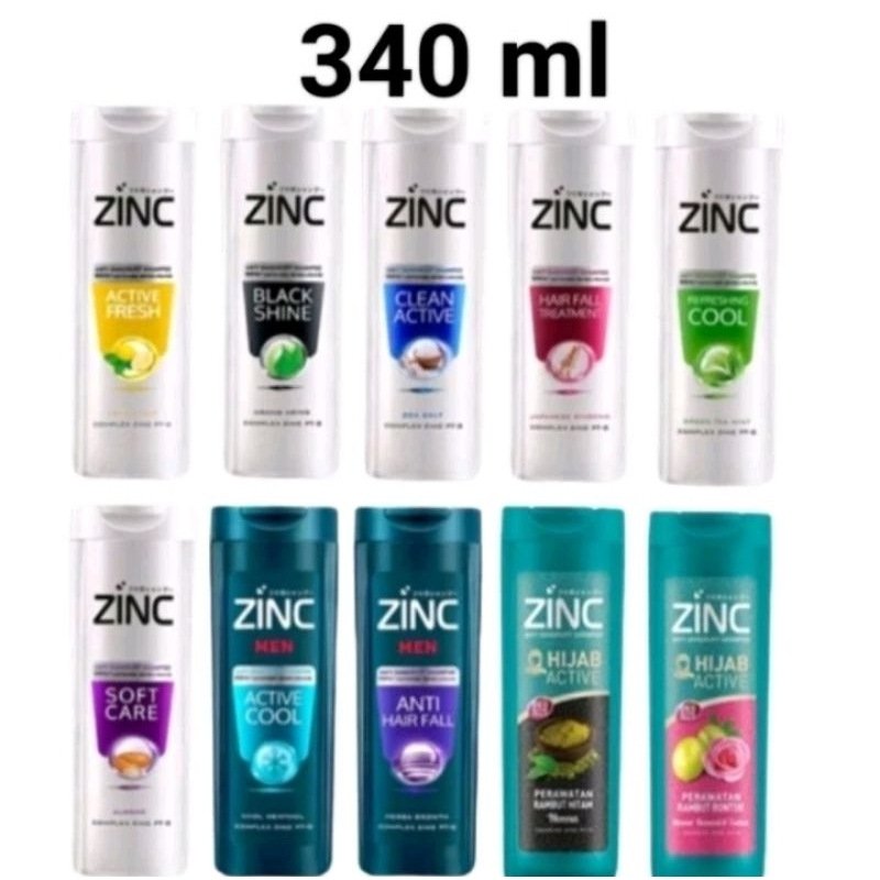 Jual Zinc 340ml shampo rambut rontok | Shopee Indonesia
