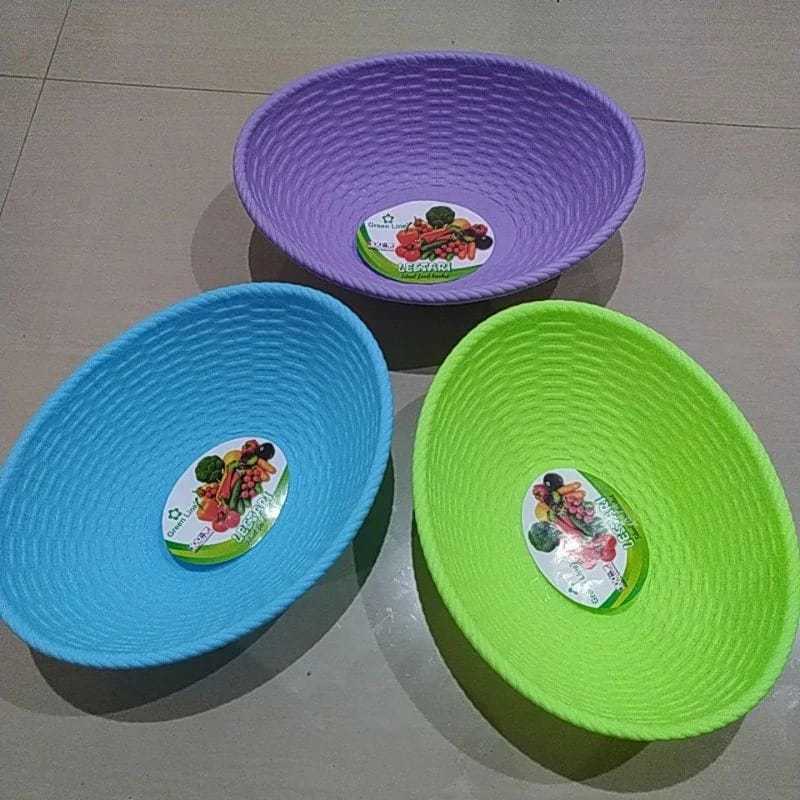 Jual Baskom Plastik / Keranjang Buah Ohana Trixy / Keranjang Sayur ...