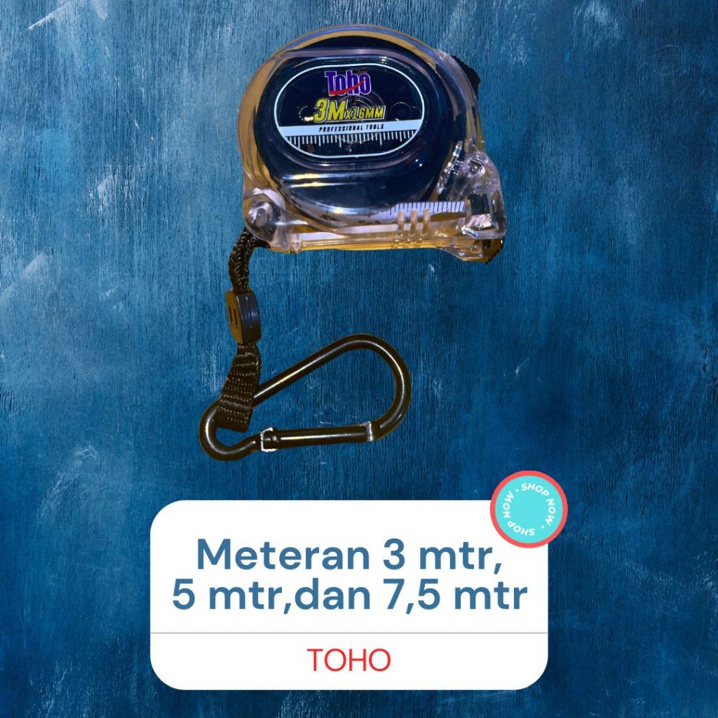 Jual Meteran Bening Transparan 3 meter 5 meter 7,5 meter TOHO | Shopee ...