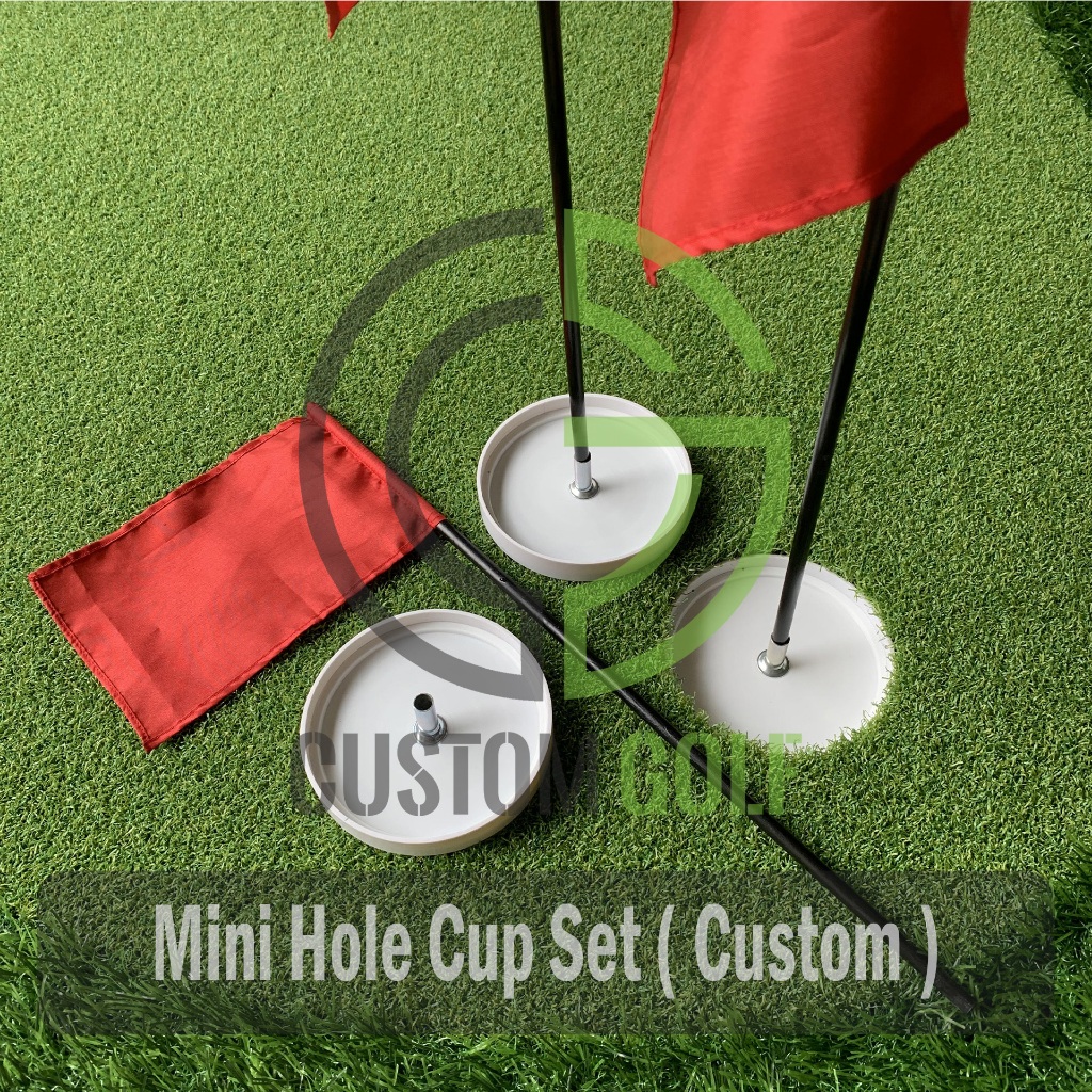 Jual Mini Hole Cup Set Golf ( Custom ) Diameter Original | Shopee Indonesia
