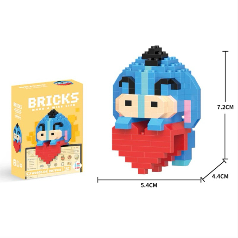 Jual BRICKS NANO BLOCK KARAKTER LUCU UNTUK KOMPUTER | Shopee Indonesia