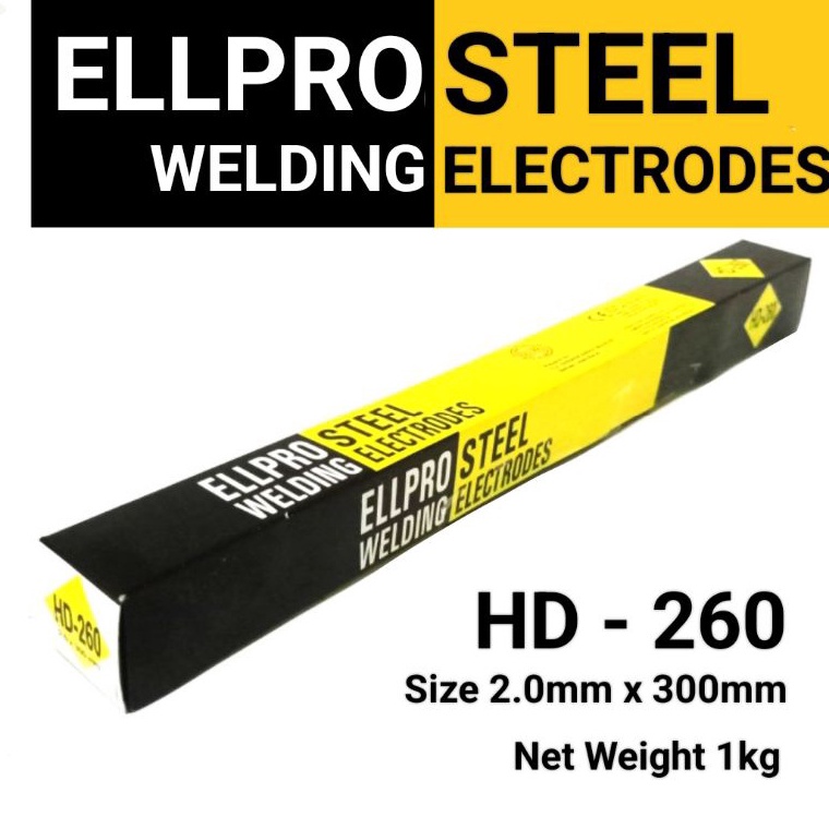 Jual WIg Kawat Las Listrik Elektroda ELLPRO uk2mm kemasan 1 kg | Shopee ...