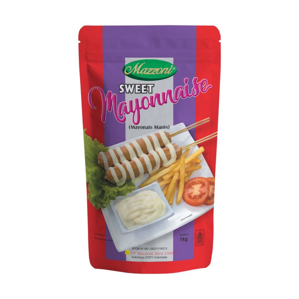 Jual Mazzoni Mayonaise Sweet 1 Kg | Shopee Indonesia