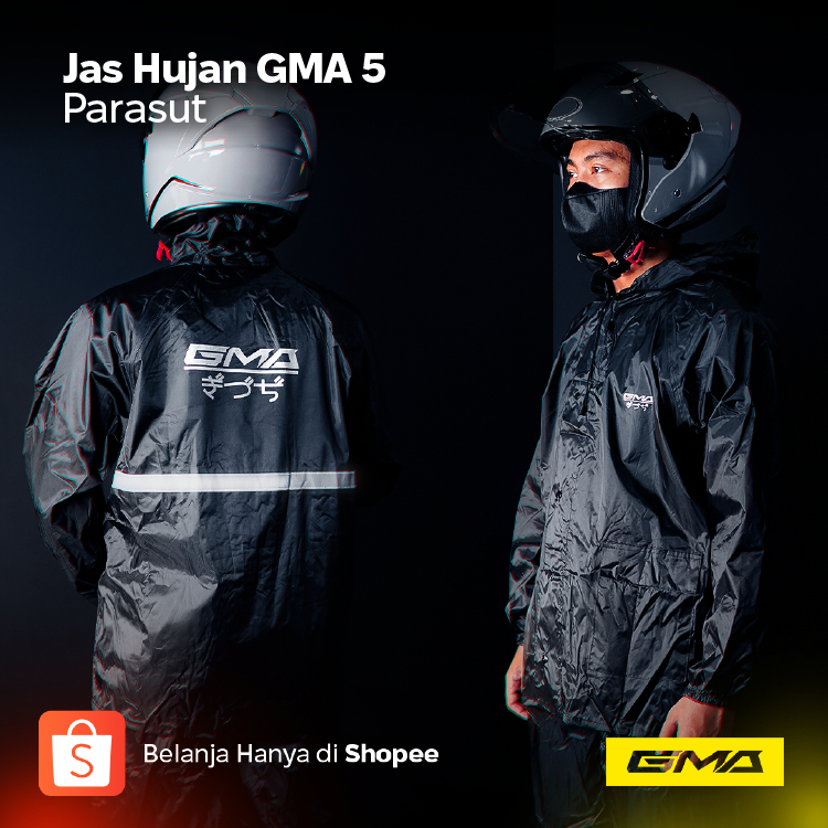 Jual Jas Hujan Setelan Celana Parasut Tipe GMA 5 | Shopee Indonesia