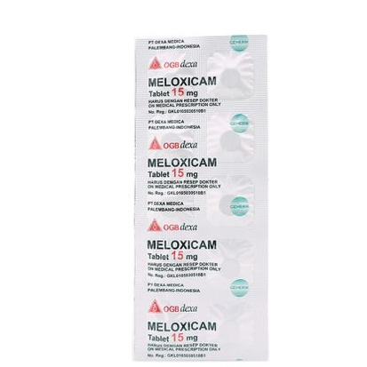Jual MELOXICAM 15MG 1 STRIP 10 TABLET (OGB DEXA) | Shopee Indonesia
