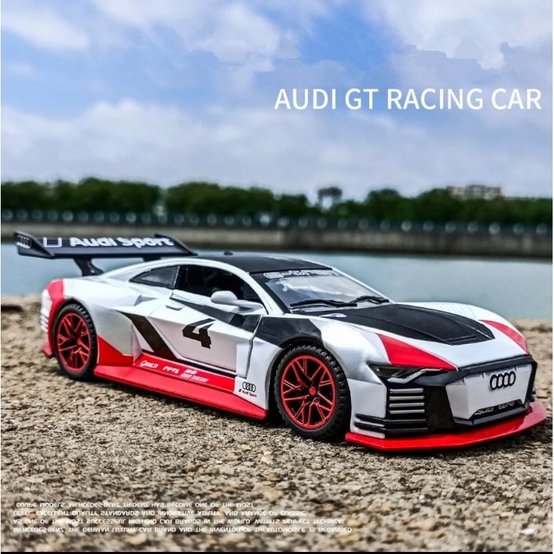 Jual Diecast Mobil Audi E-Tron Vision Grand Turismo Concept SKALA 1:32 ...