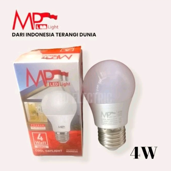 Jual MP LED Light/4 watt/LED Bergaransi/Produk Dalam Negeri/Rekor MURI ...