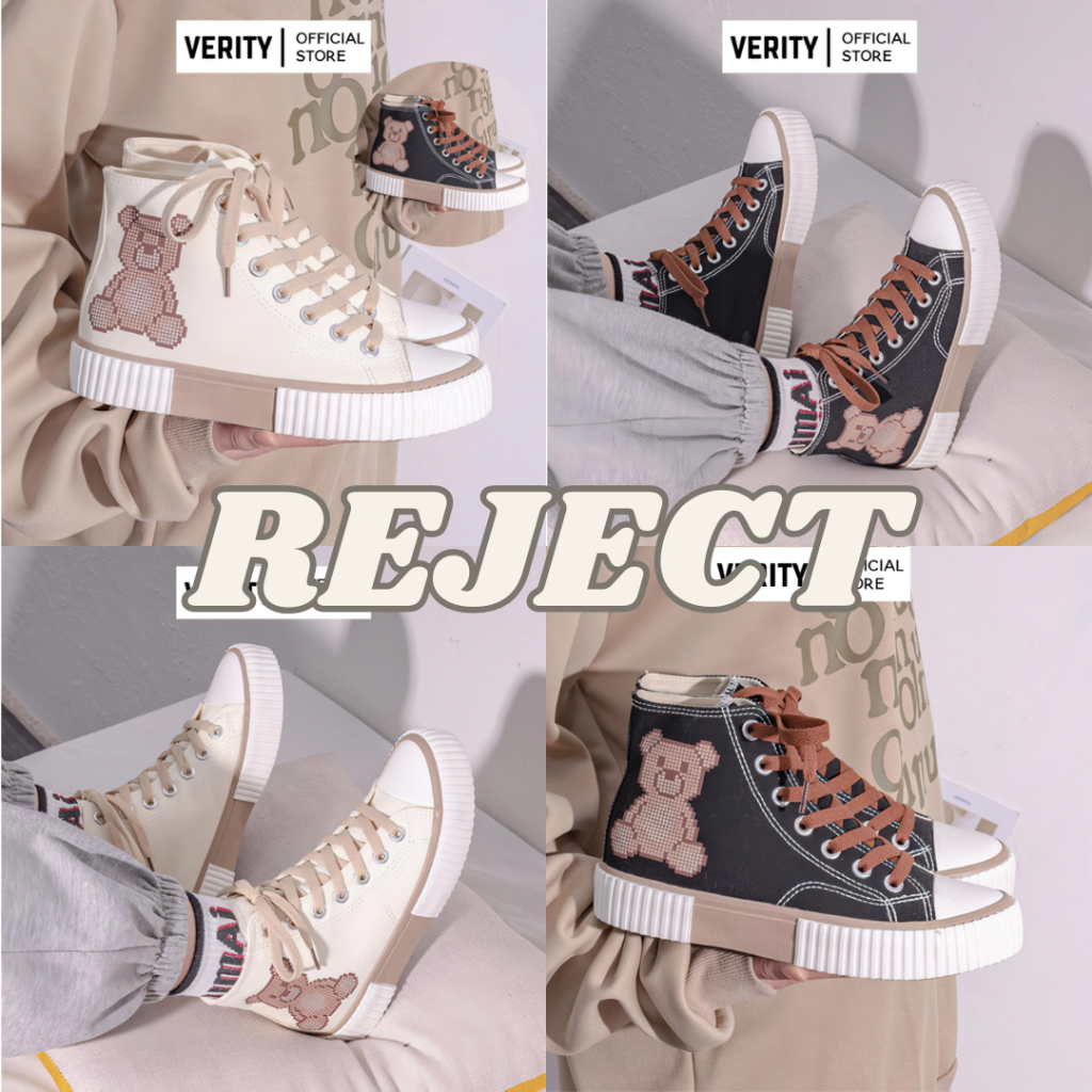 Jual VERITY Sepatu Sneakers Panda Pixel REJECT | Shopee Indonesia