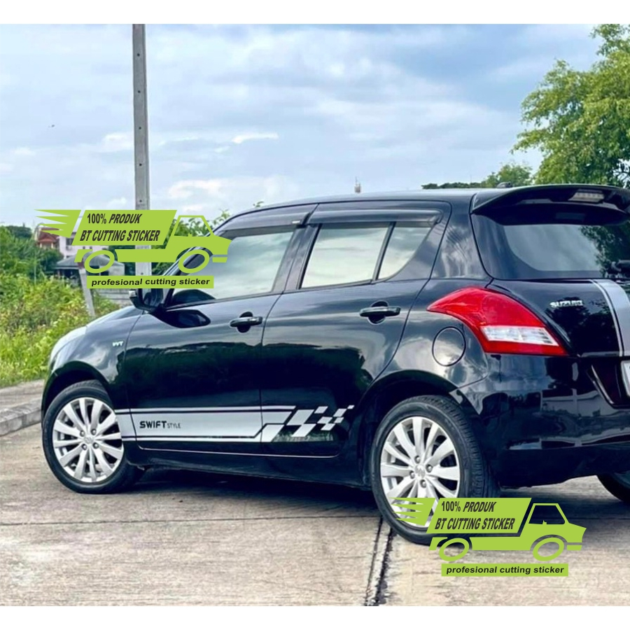 Jual sticker swift sticker list sisi mobil swift sticker suzuki swift ...