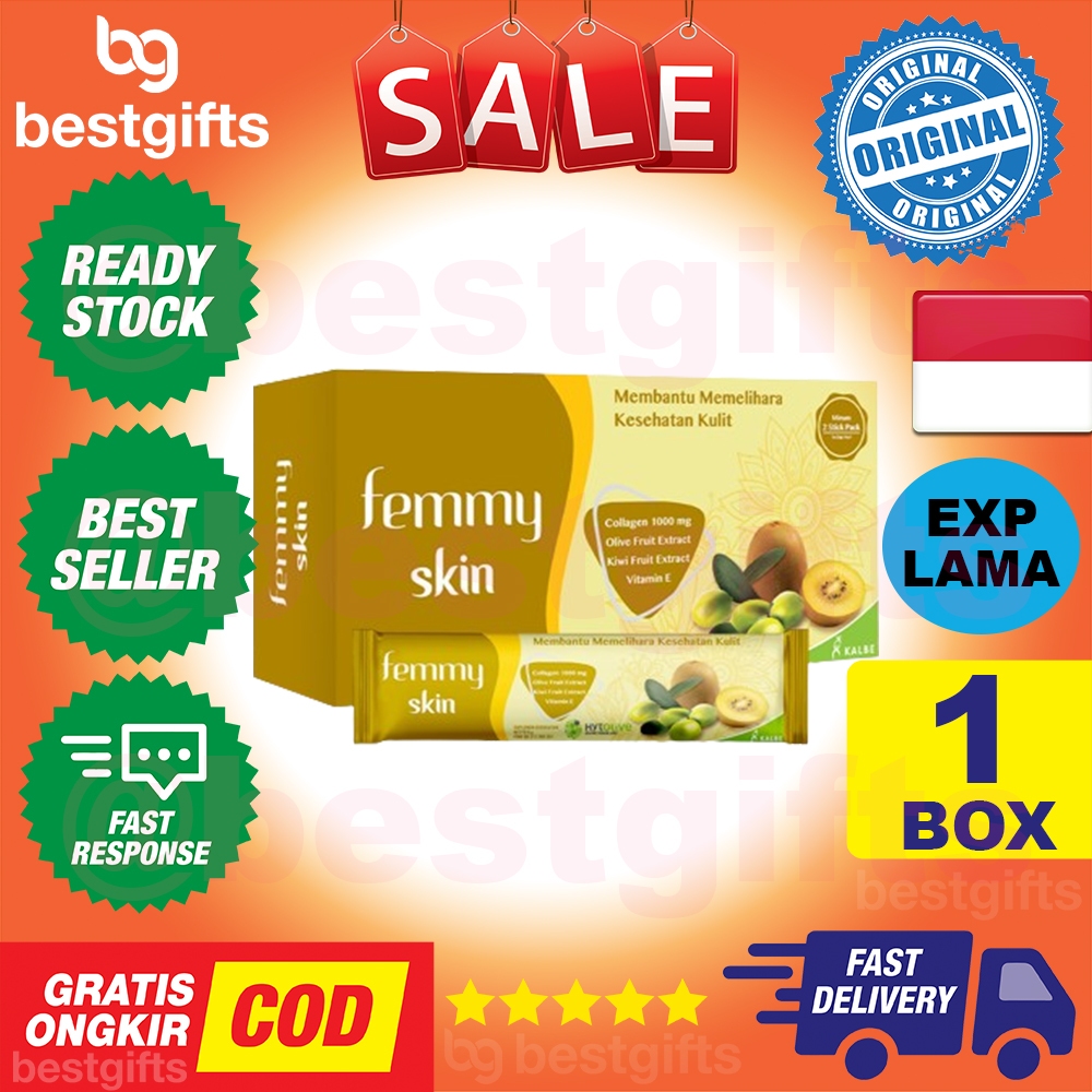 Jual FEMMY SKIN MINUMAN COLLAGEN MEMBANTU MEMELIHARA KESEHATAN KULIT 1 ...