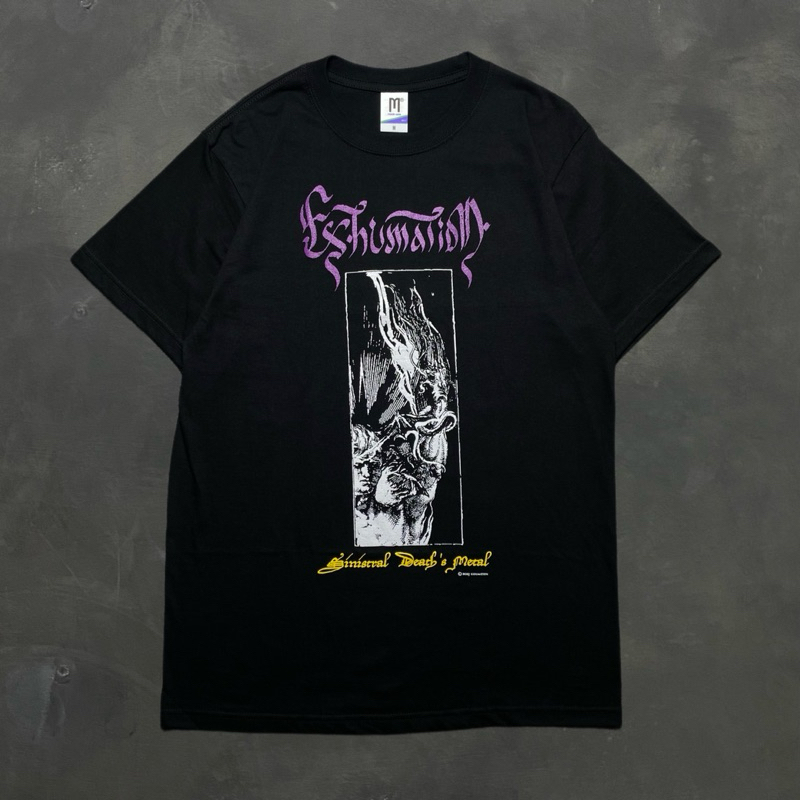 Jual KAOS BAND OFFICIAL EXHUMATION - sinistral death metal black ...