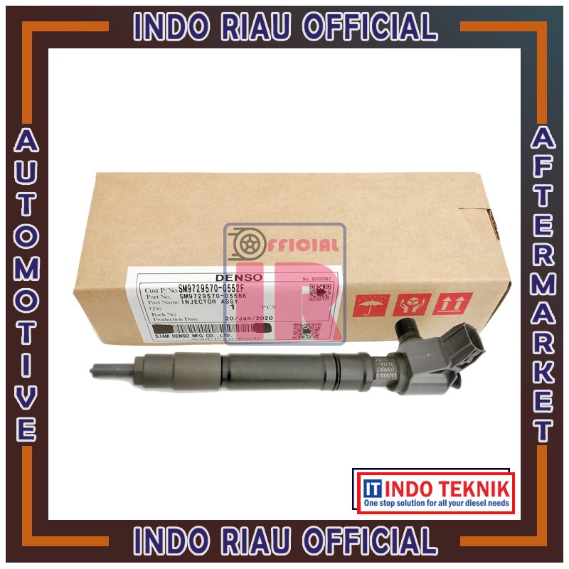 Jual Injector Toyota Hilux Revo Fortuner VRZ 1GD Toyota Hilux 2.8L ...