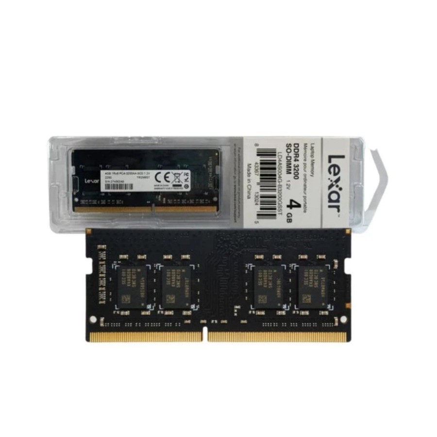 Jual Lexar RAM Laptop SODIMM DDR4 3200 (PC4 25600) - 4GB-8GB-16GB ...
