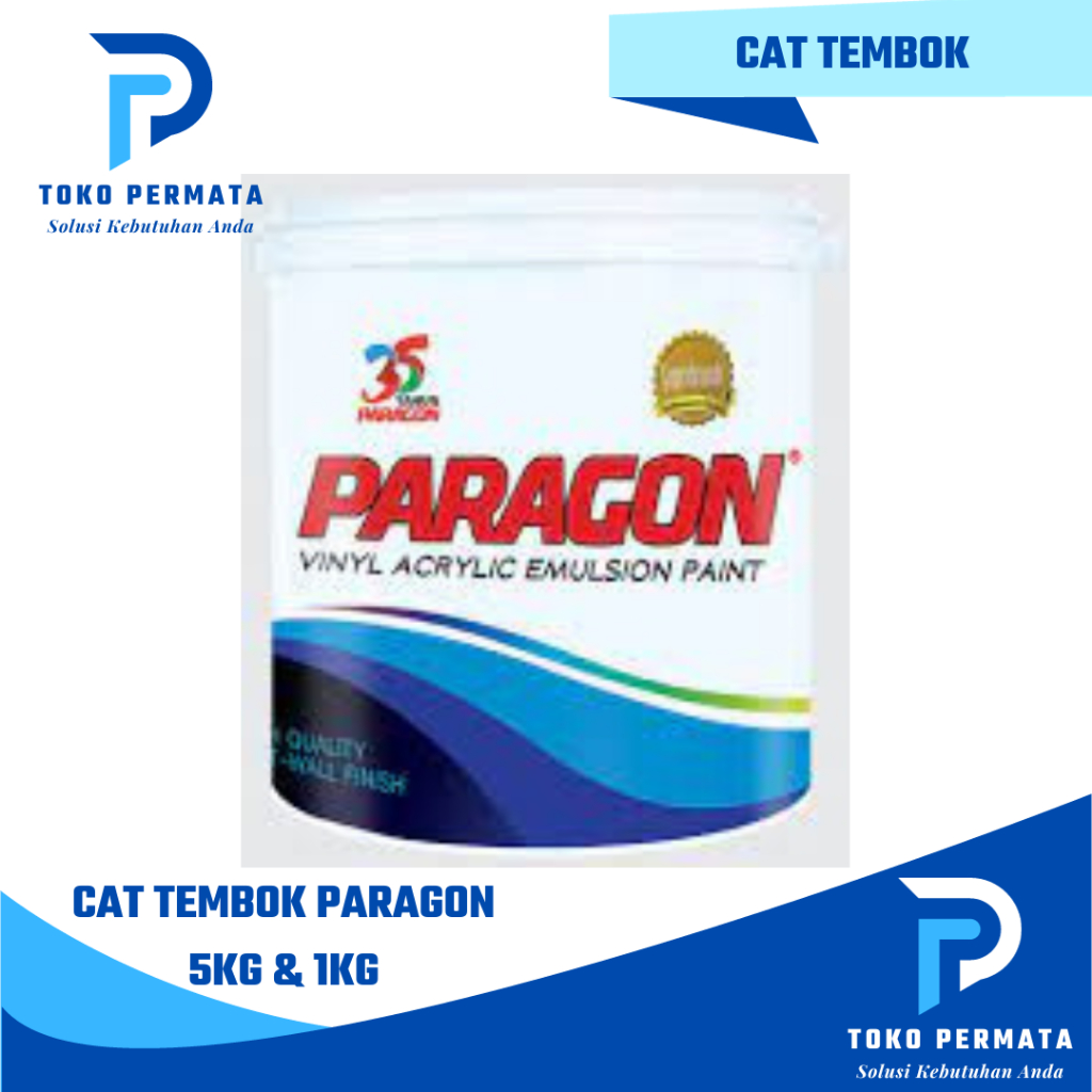 Jual Paragon Emulsion Paint Cat Tembok Paragon 5kg | Shopee Indonesia