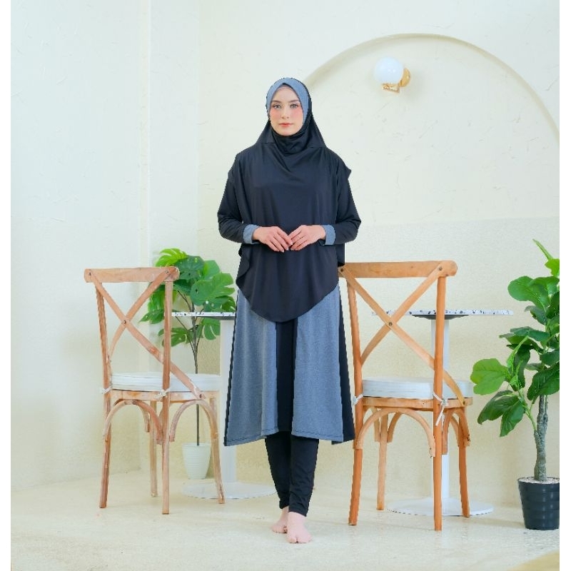 Jual Baju Renang Muslimah syar'i premium long Tunik hijab bolero mix ...