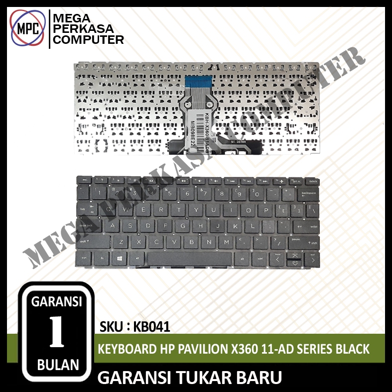Jual KEYBOARD HP PAVILION X360-11AD 11M-AD 11-AD051NR 11M-AD013DX ...