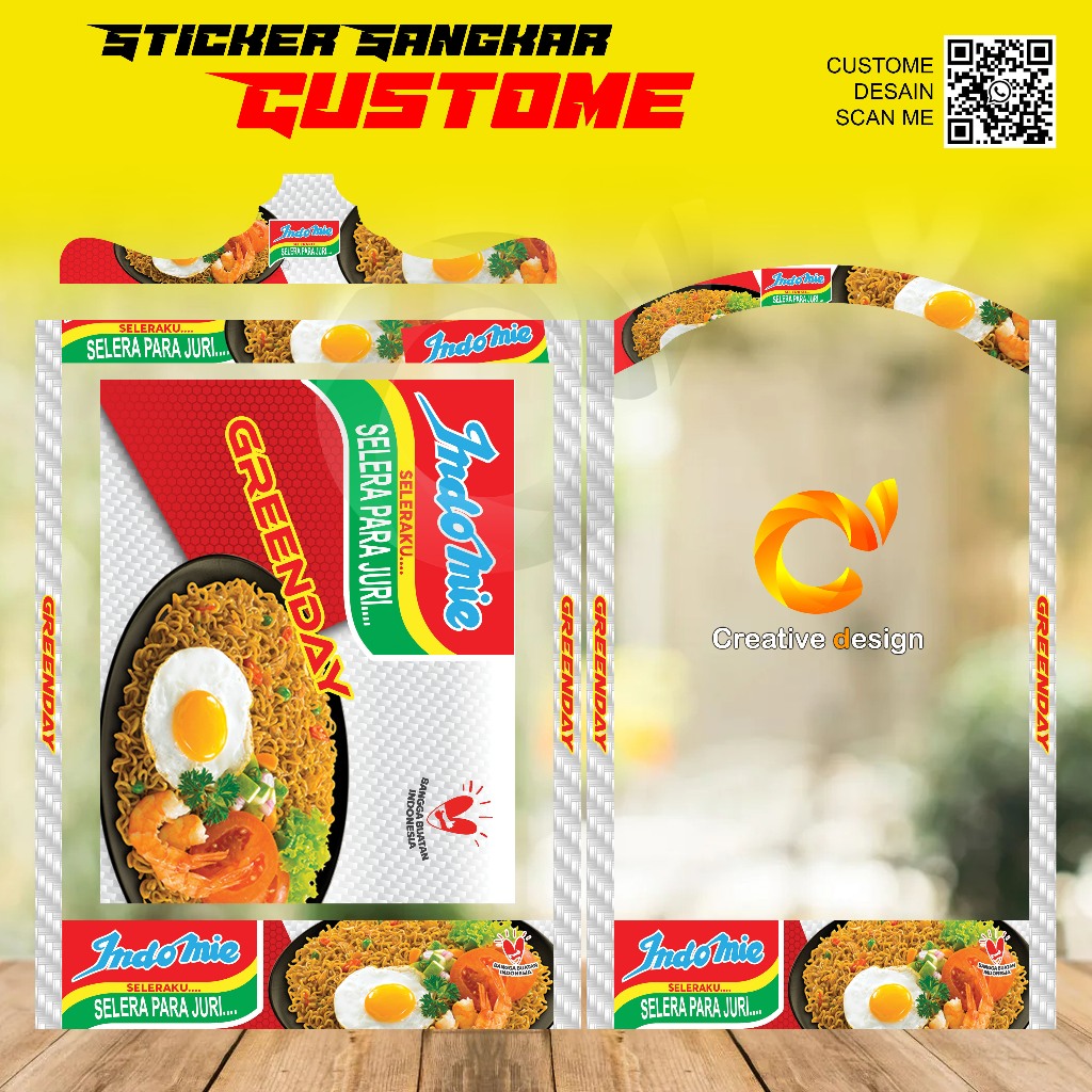 Jual STICKER DECAL SANGKAR MIE GORENG | Shopee Indonesia