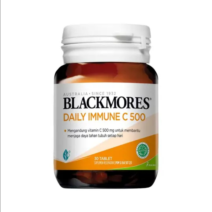 Jual Blackmores Daily Immune / Vitamin C 500 mg 30 Tablet | Shopee Indonesia