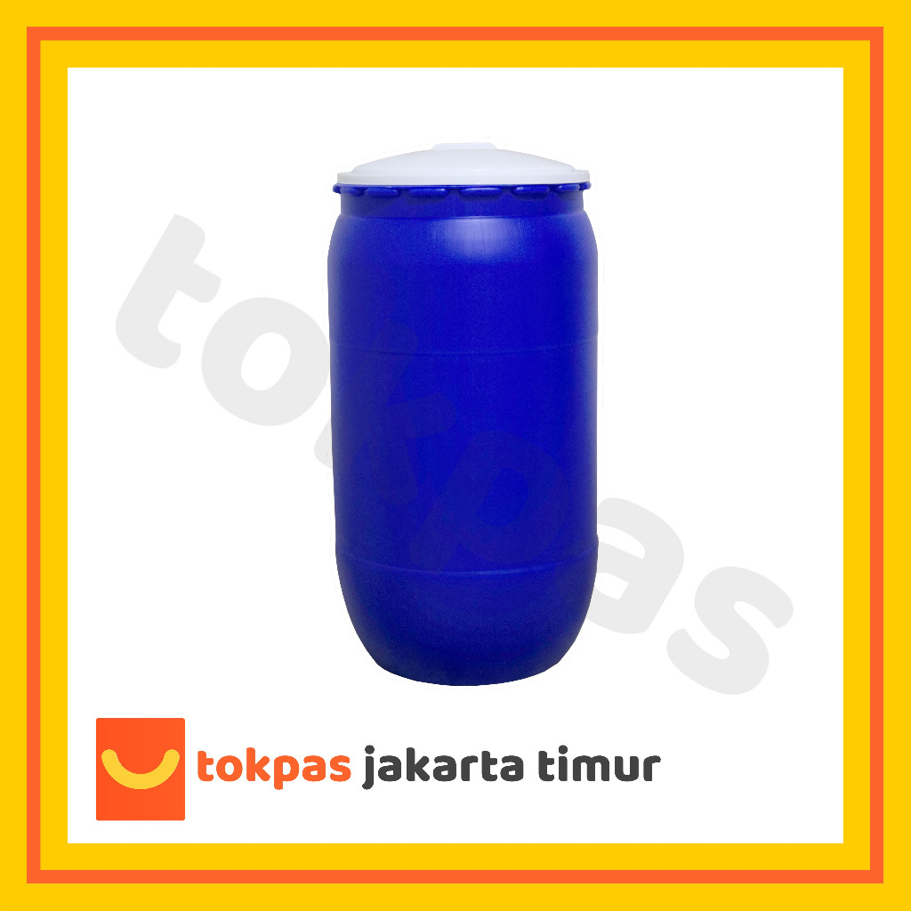 Jual Tong Air + Tutup 150 Liter / Gentong Besar / Drum Tempat Sampah ...