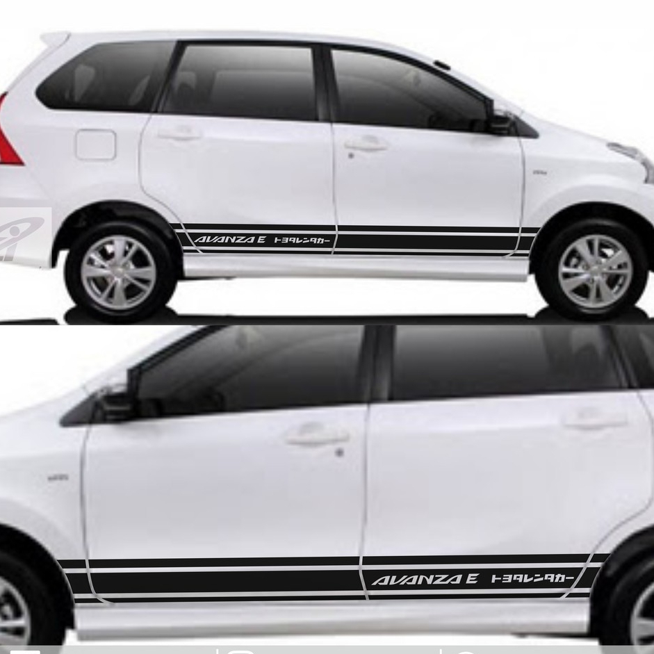 Jual cutting sticker mobil avanza stiker mobil striping variasi keren ...