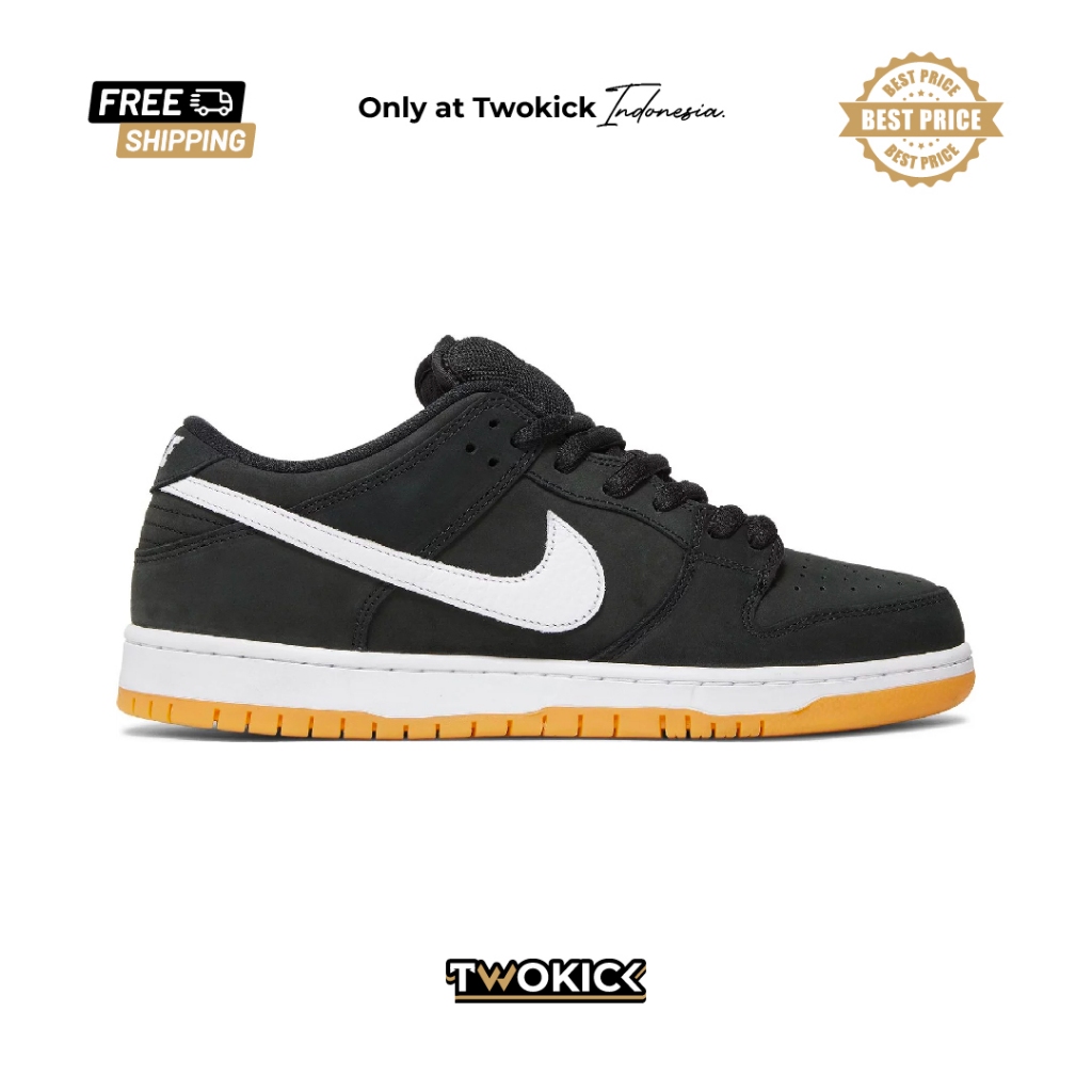 Jual Sepatu Sneakers Nike Dunk Low SB Black Gum 100% BNIB | Shopee ...