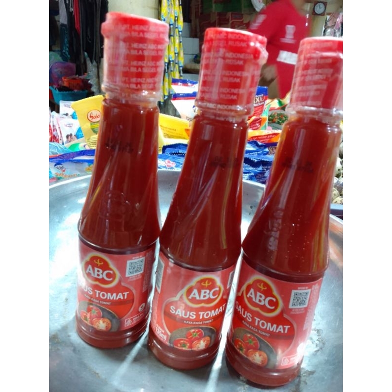 Jual Saos tomat abc botol kecil 135ml | Shopee Indonesia
