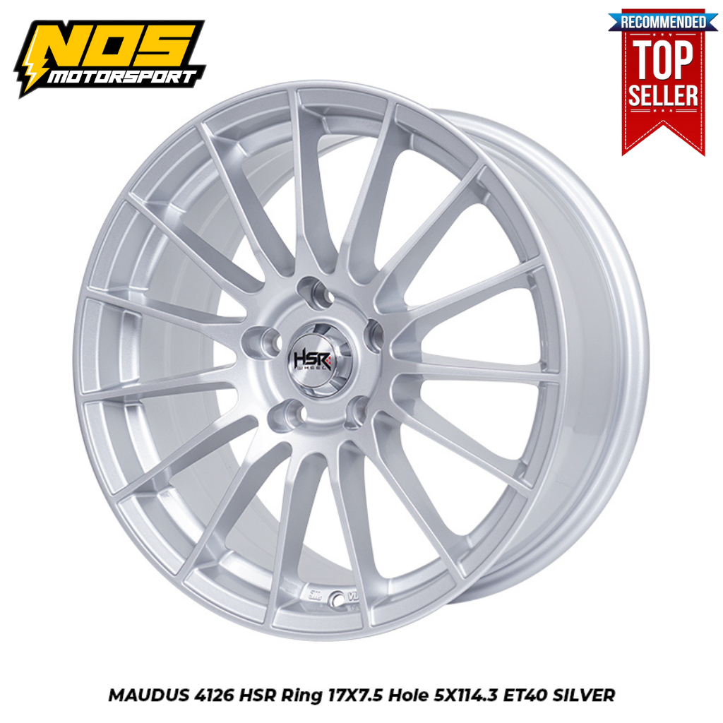 Jual Ready velg mobil ring 17 HSR MAUDUS pcd 5x114,3 buat innova, ertiga, xl7, livina, brv, hrv ...