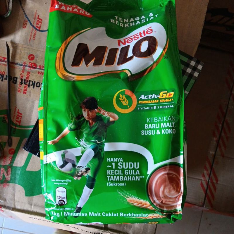 Jual Milo 1kg 1dus isi 12bungkus | Shopee Indonesia