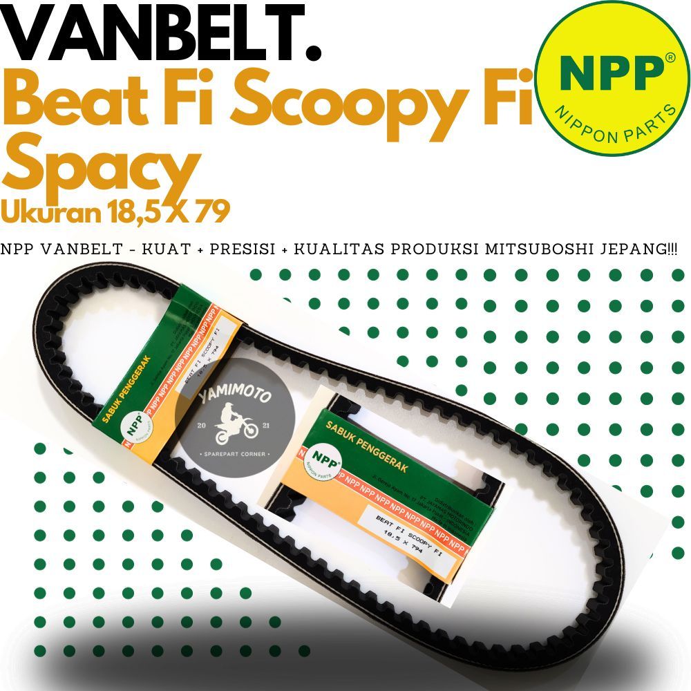 Jual VANBELT Beat FI, Scoopy FI NPP | Shopee Indonesia