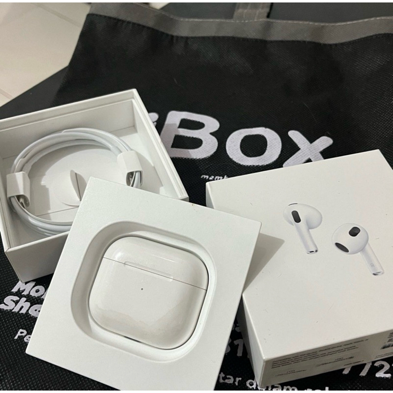 Jual AirPods Gen 3 iBox (Preloved/Second AirPods 3rd generation ...