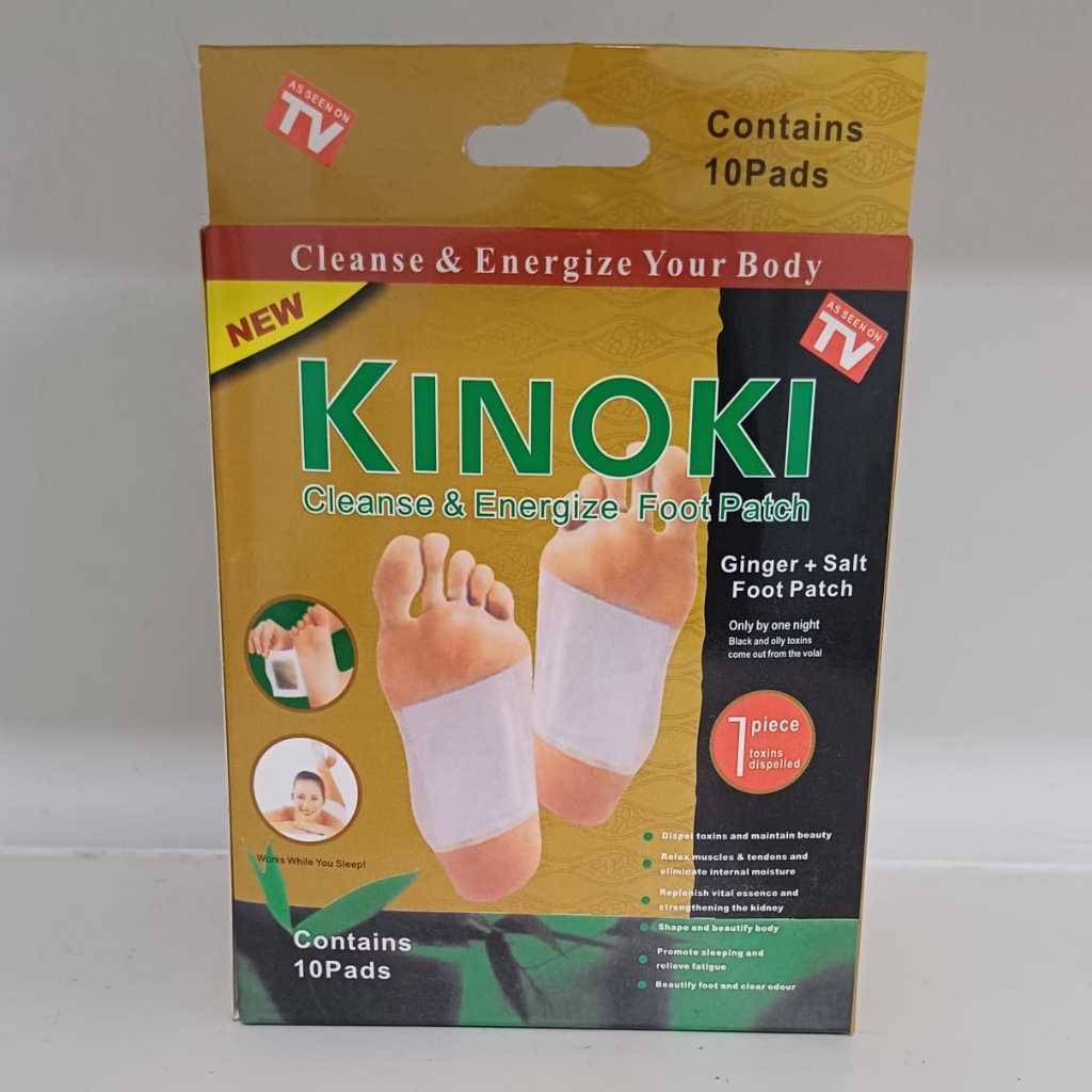 Jual Kinoki gold original / Detok racun (Ginger + Salt foot patch ...