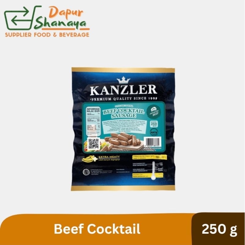 Jual Kanzler Beef Cocktail 250 g | Shopee Indonesia