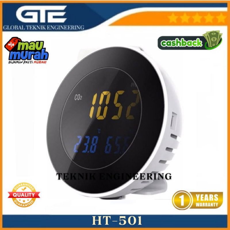 Jual HTI HT 501 Desktop CO2 Meter HT501 | Shopee Indonesia