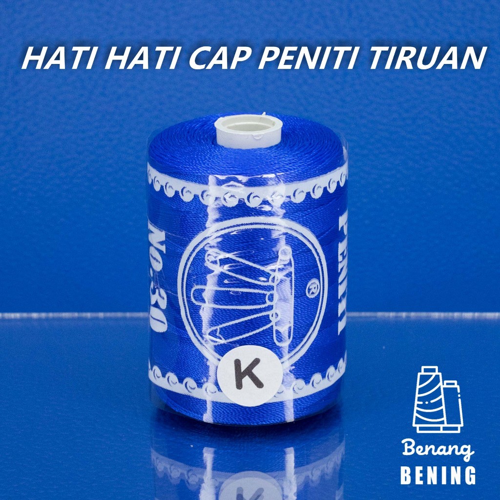 Jual BENANG NYLON NO.30 / D30 CAP PENITI - WARNA K (BIRU BENHUR ...
