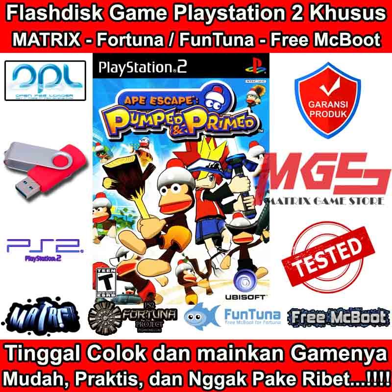 Jual Flashdisk Game PS2 PS 2 Ape Escape - Pumped & Primed | Shopee ...
