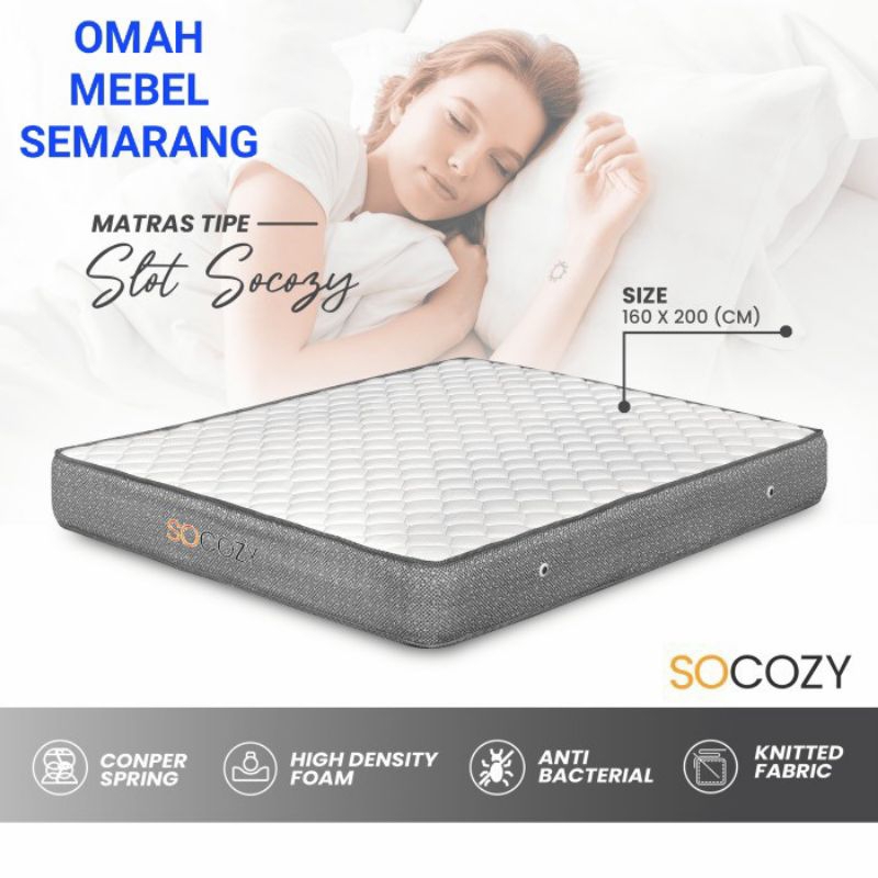Jual Matras springbed SOCOZY kasur minimalis | Shopee Indonesia