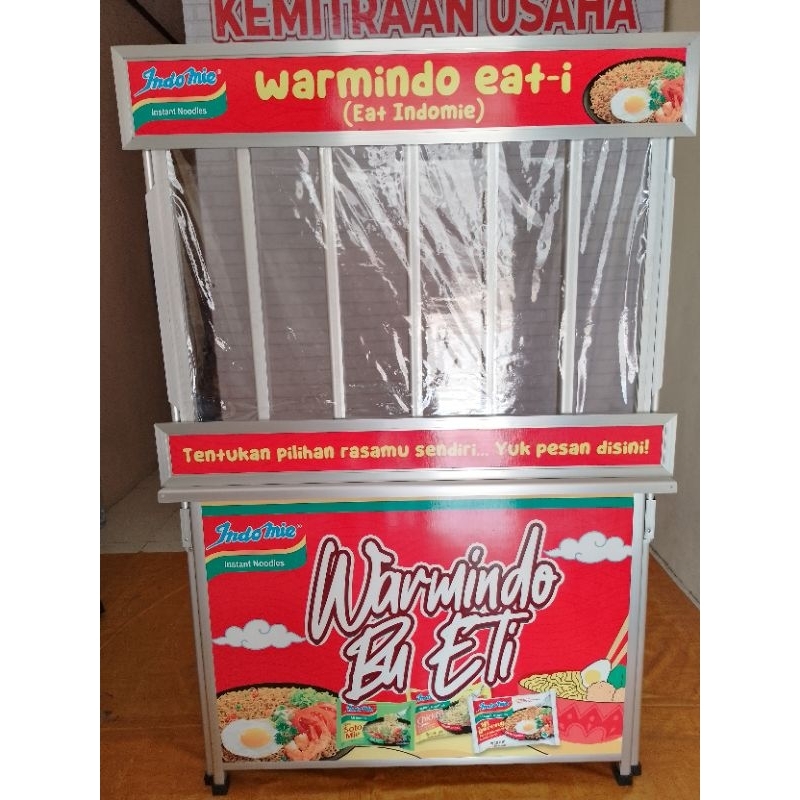 Jual Booth Lipat Gerobak Dagang Indomie Warmindo | Shopee Indonesia