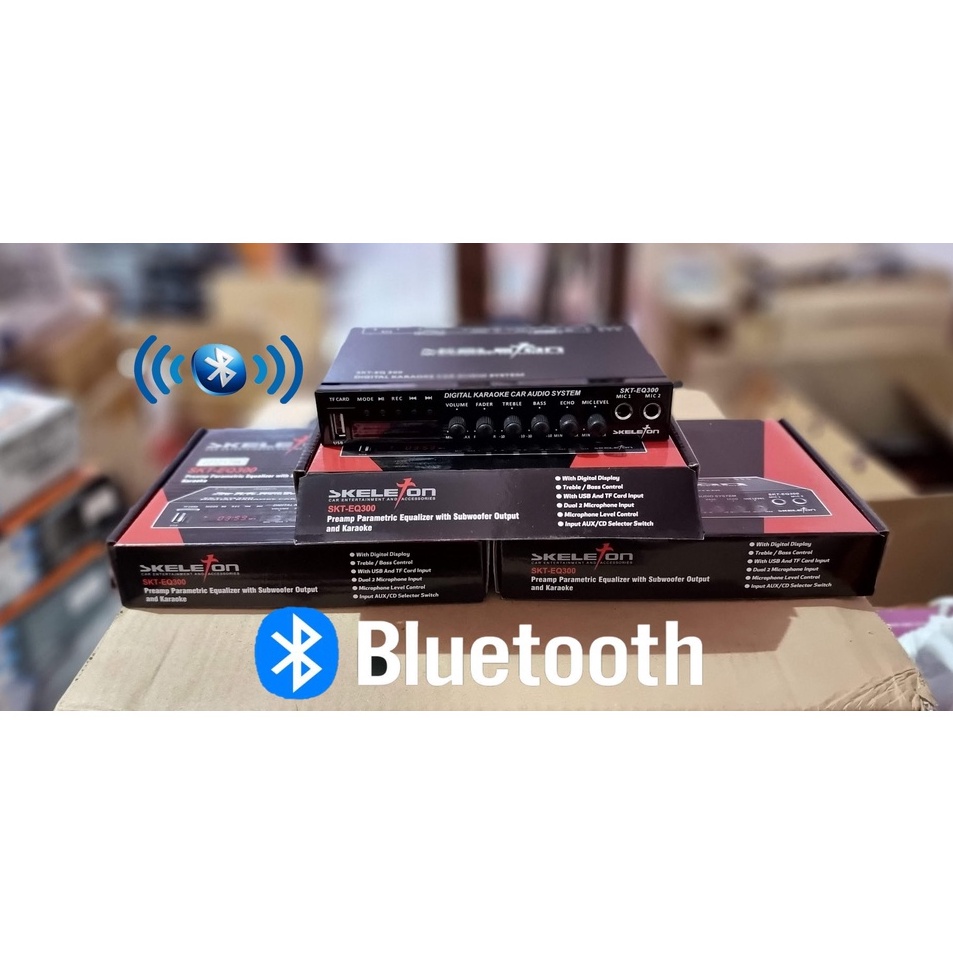 Jual Super promo PREAMPPARAMETRIC SKELETON EQ3 KARAOKE USB BTOOTH w ...