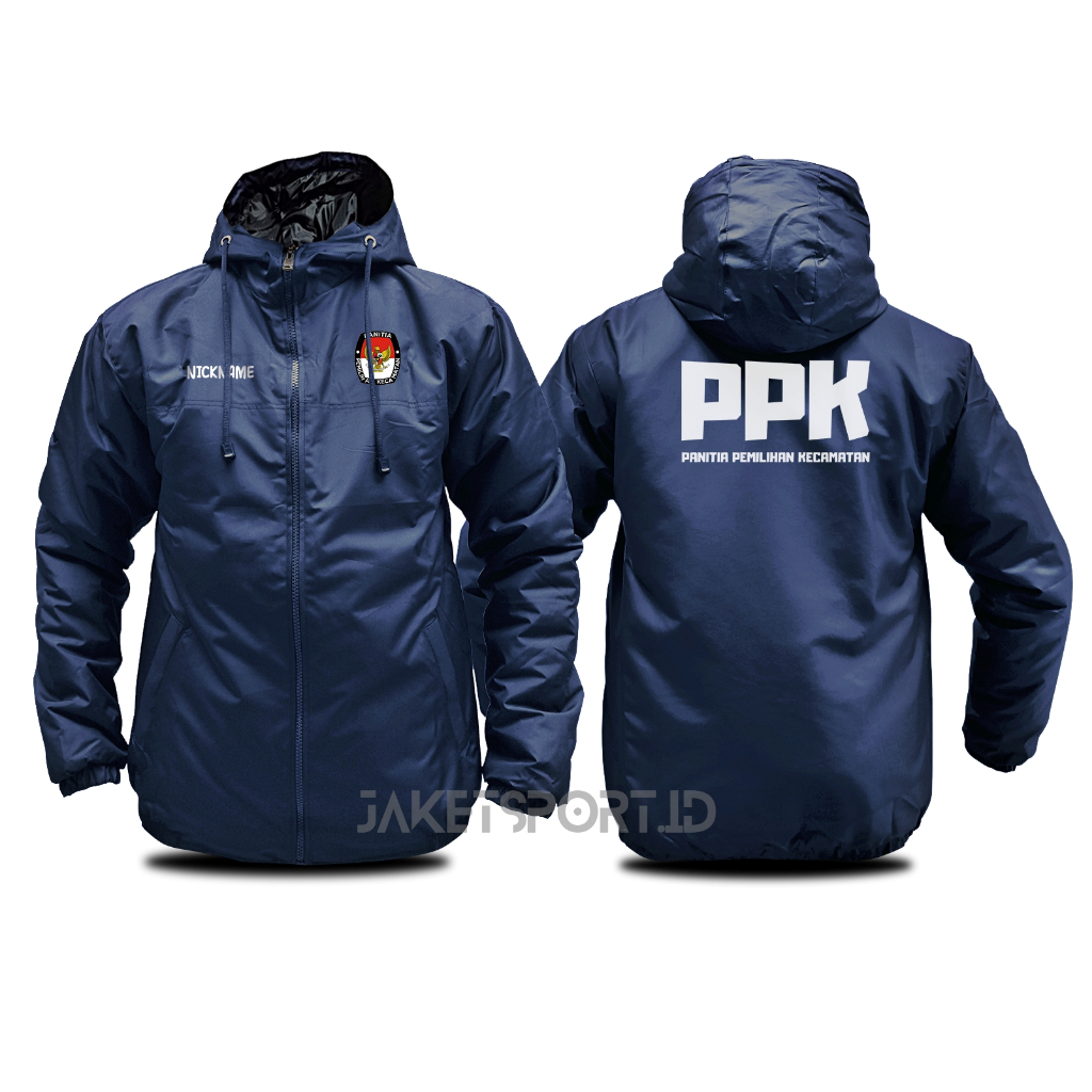 Jual Jaket Panitia Pemilihan Kecamatan PPK custom terbaru keren tebal ...