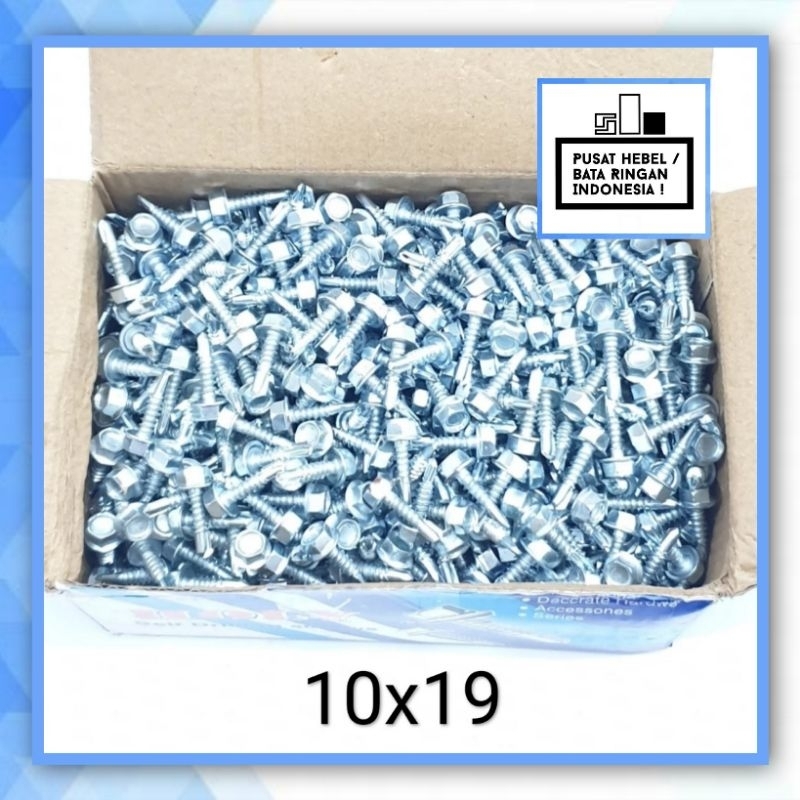 Jual Baut Baja Ringan dan Reng | Baut 10*19 dan Baut 10*16 | Shopee ...