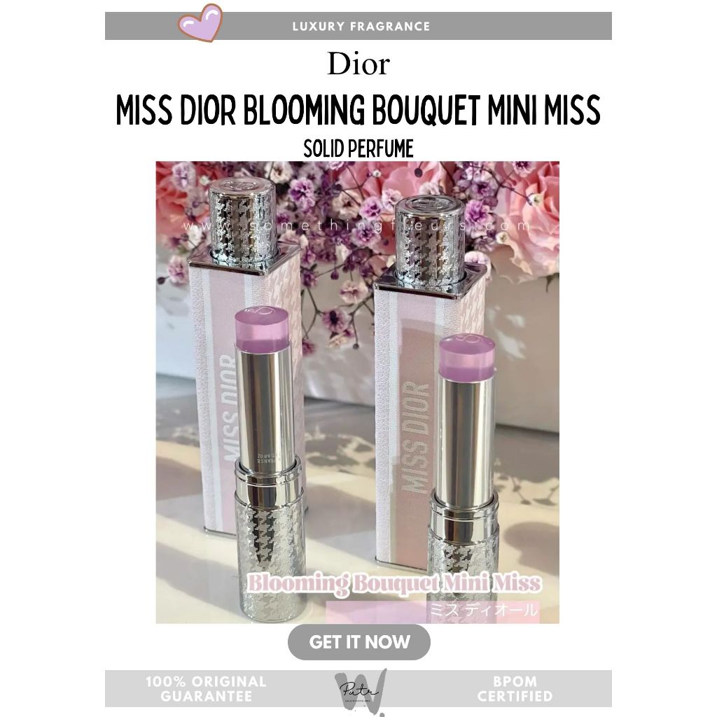 Jual DIOR Miss Mini Miss Solid Perfume Alcohol Free Fragrance Stick ...