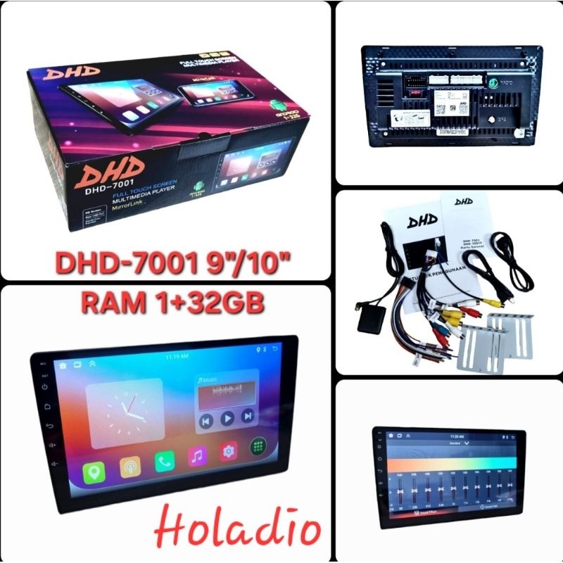 Jual HEADUNIT ANDROID 9" DAN ANDROID 10" DHD-7001 / DHD 7001 RAM 1/32GB | Shopee Indonesia